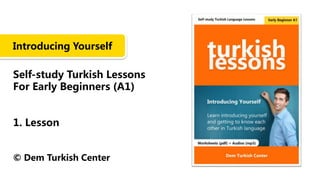 Turkish Language Courses 1 (A1) | PPTX