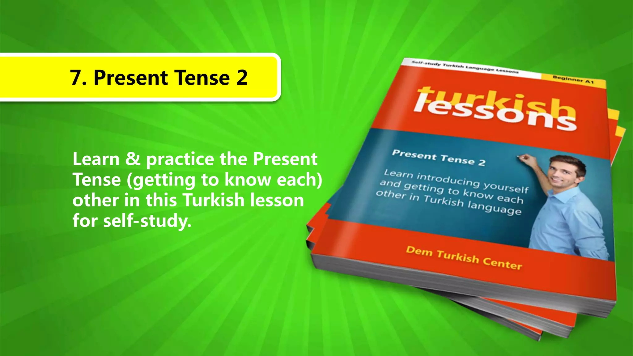 Turkish Language Lessons - Beginner A1 | PPTX