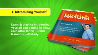 Turkish Language Lessons - Beginner A1 | PPTX