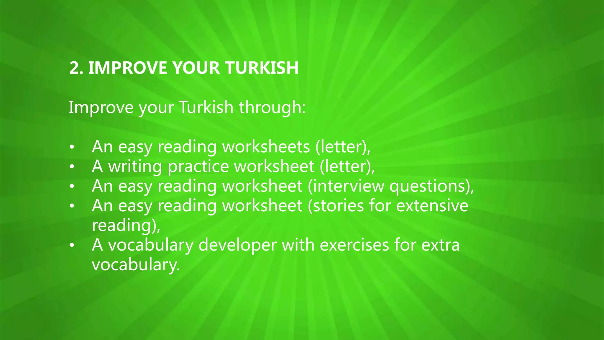 Learn Turkish language with Turkish language lessons for self-study ...