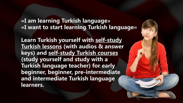 Learn Turkish language with Turkish language lessons for self-study ...