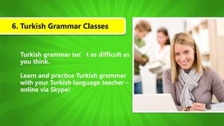 Turkish Language Lessons Books Worksheets | PPTX
