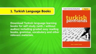Turkish Language Lessons Books Worksheets | PPT