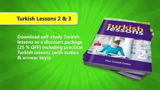 Turkish Language Lessons - Pre-intermediate | PPTX