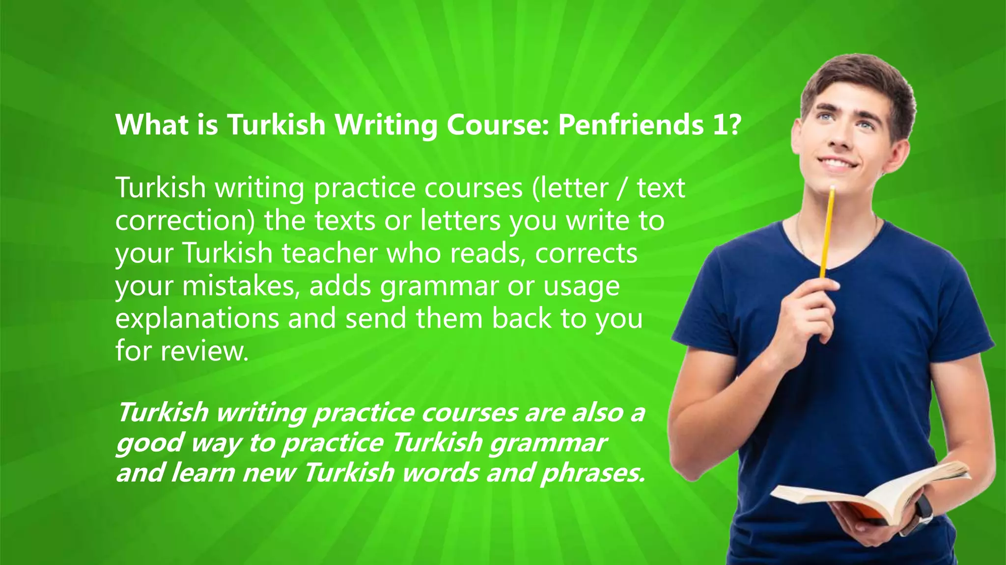Turkish Writing Courses - Turkish Penfriends 1 (A1) | PPTX | Education
