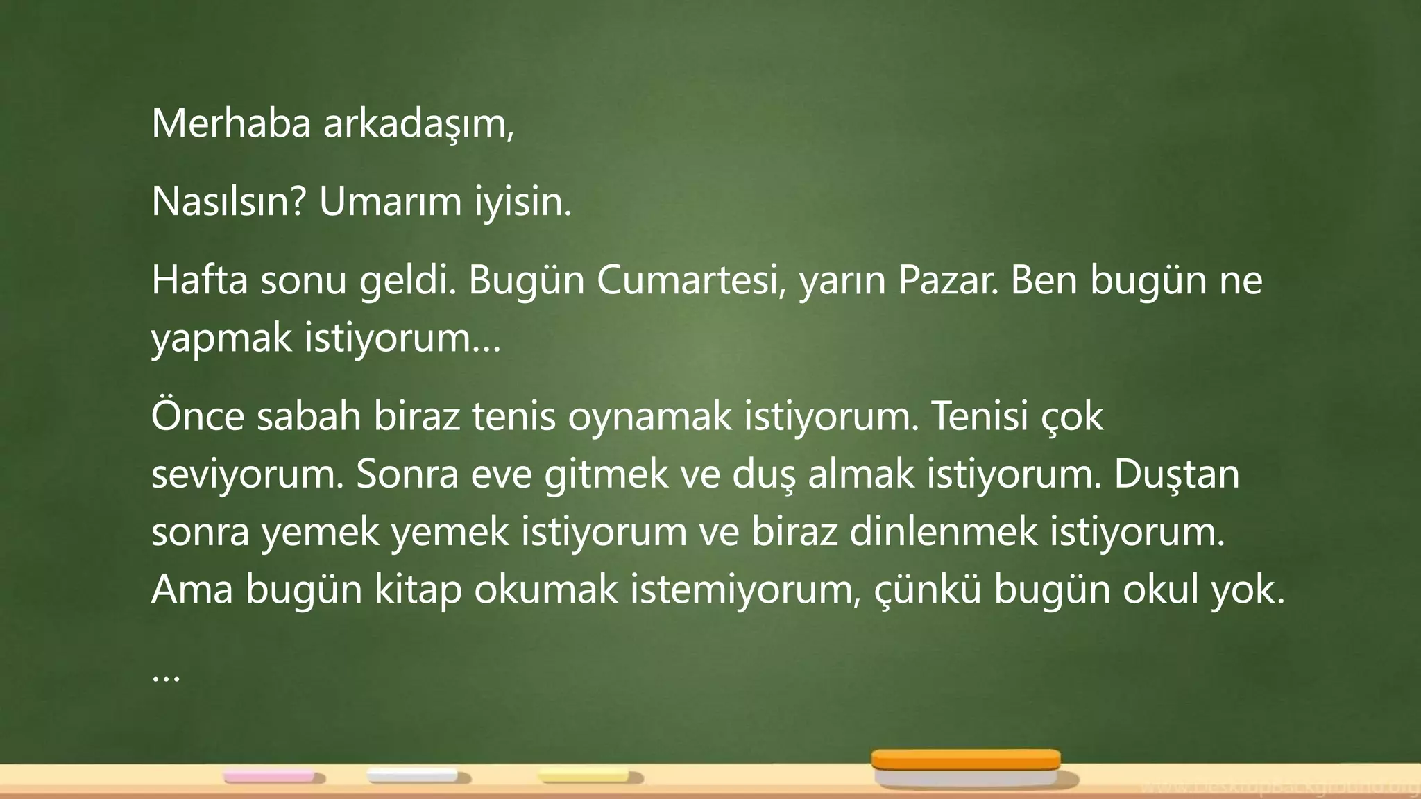 Turkish Writing Courses - Turkish Penfriends 1 (A1) | PPTX