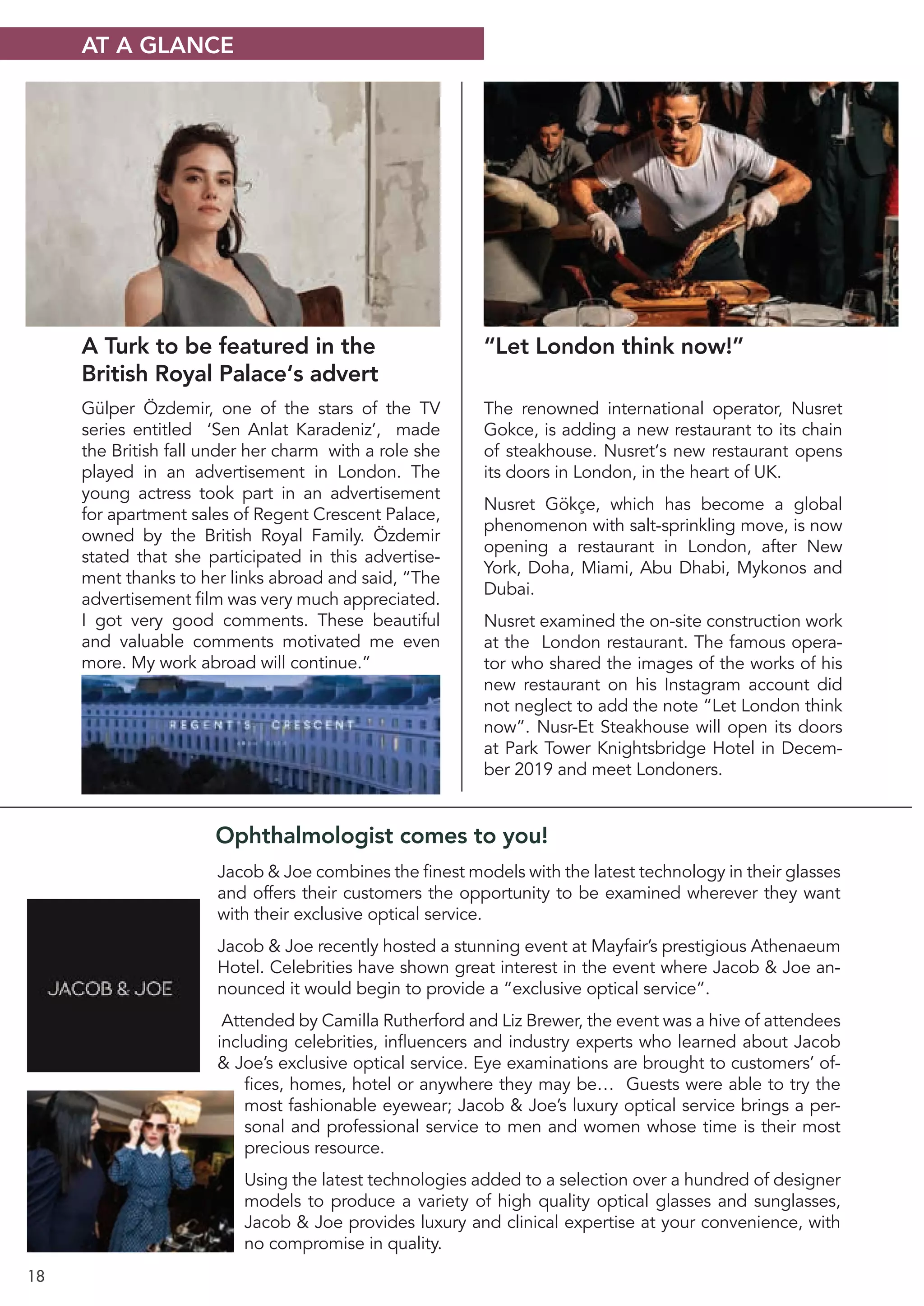 Turkish British magazine | PDF | Business | Business and Finance