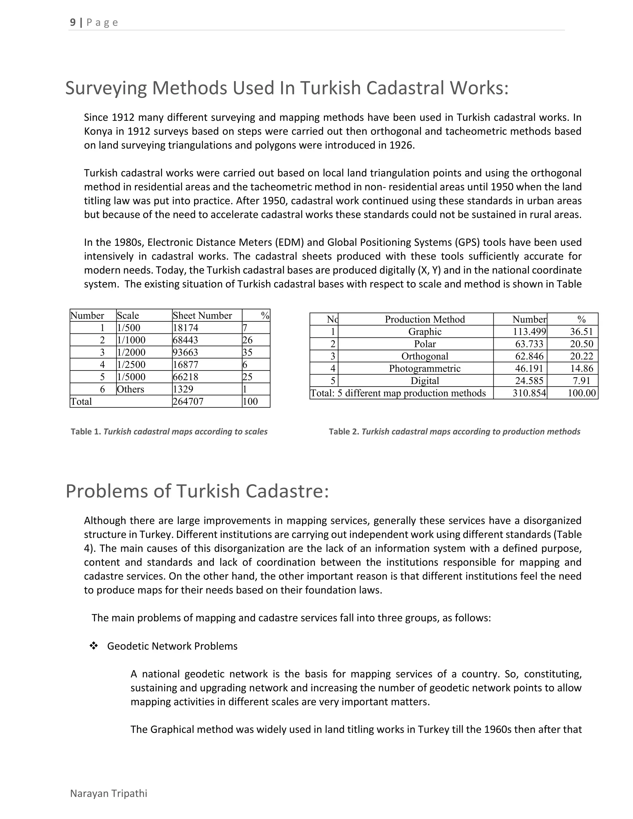Turkish cadastral system | PDF
