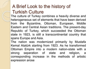 Turkish culture 1 | PPTX