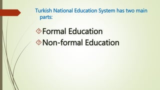 Turkish education system | PPTX