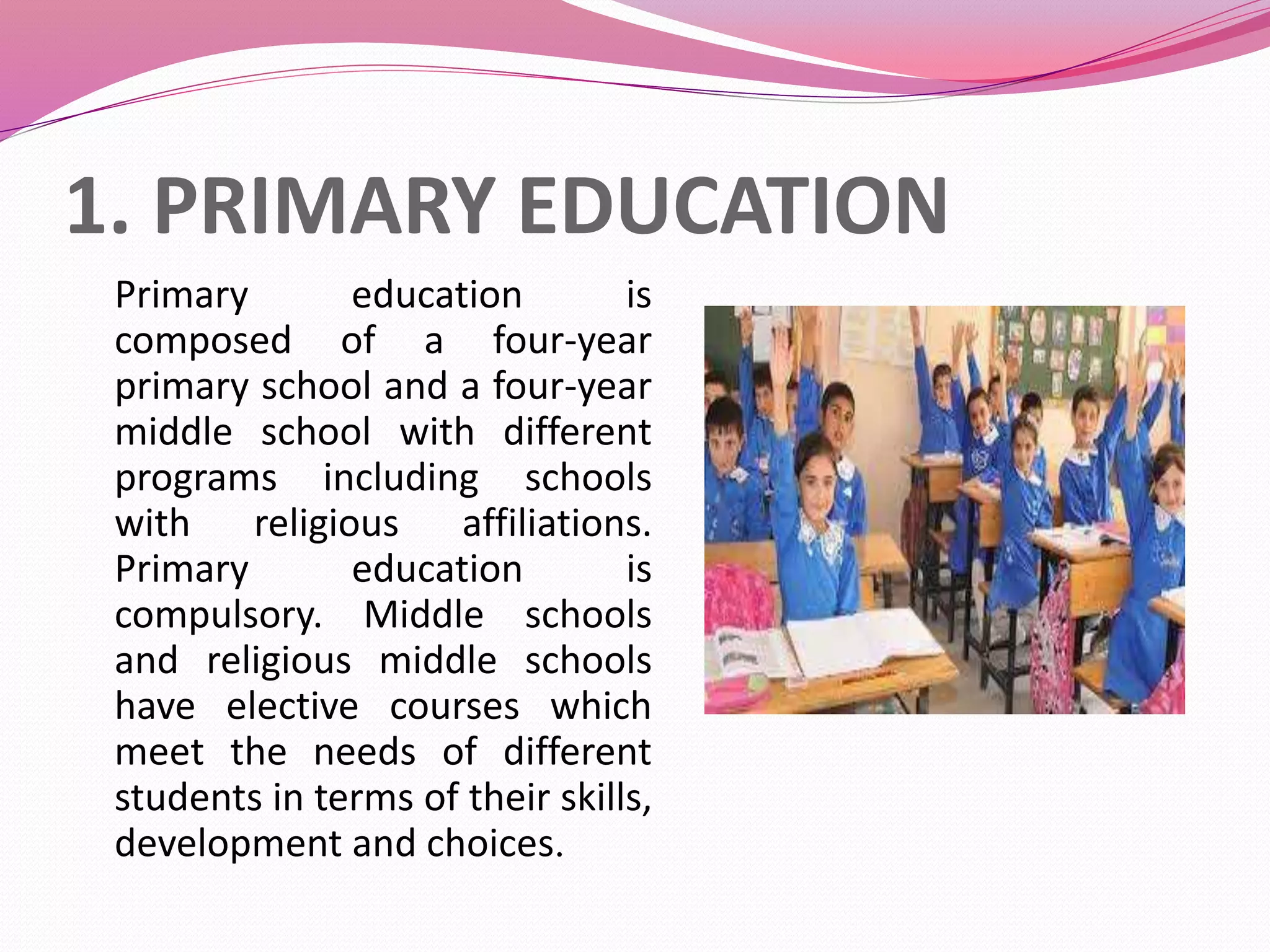 Turkish education system | PPTX