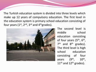 Turkish education system | PPTX | Postgraduate Education | College ...