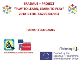 Turkish folk games | PPTX