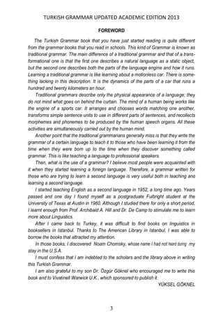 A DETAILED TURKISH GRAMMAR WRITTEN IN ENGLISH | PDF