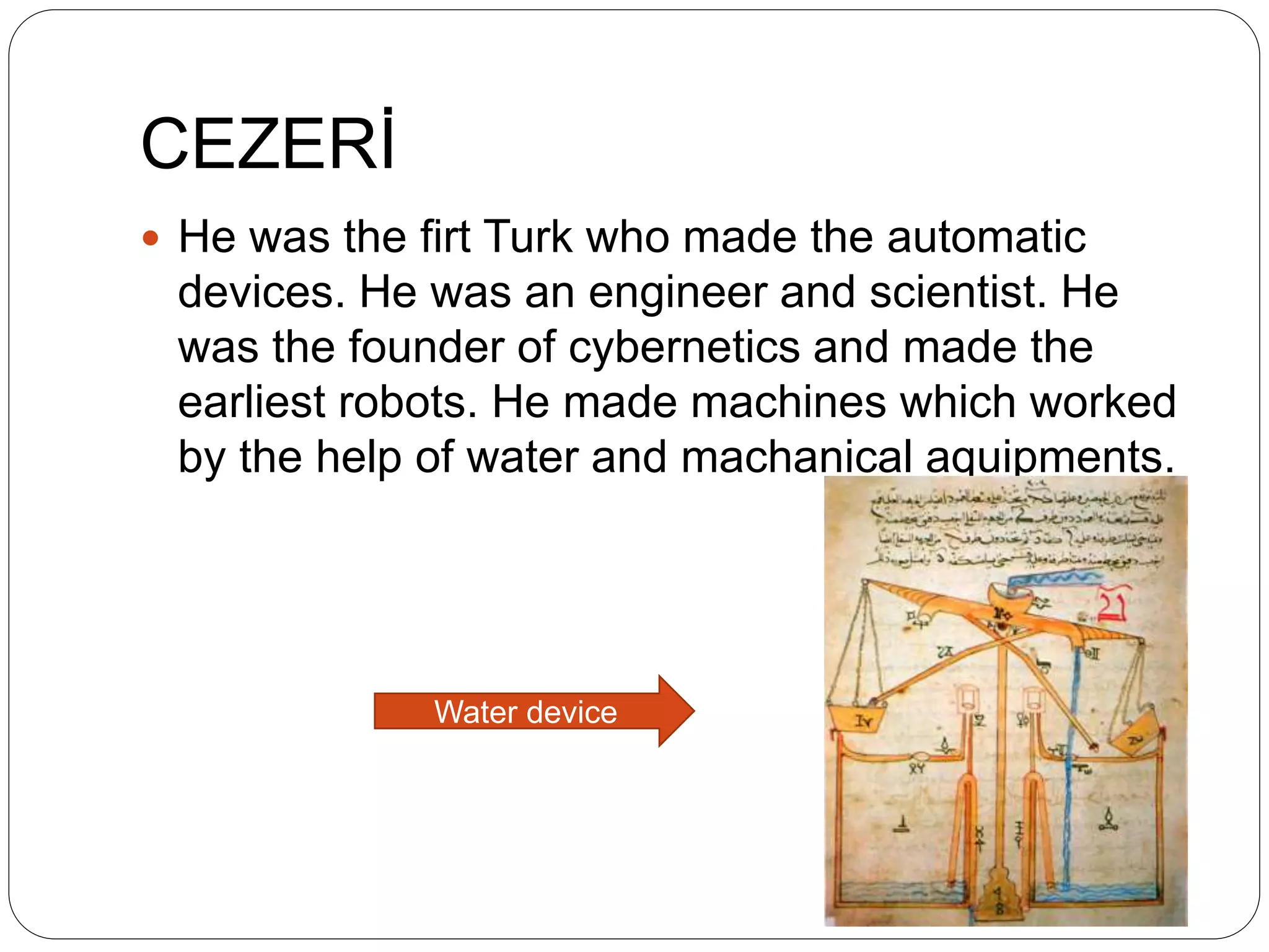 Turkish inventors, their inventions and famous products of Turkey | PPTX