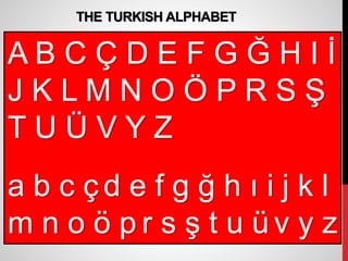 Turkish language | PPTX