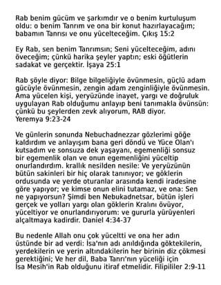 Turkish Praise Worship Thanksgiving Tract | PDF | Christianity ...