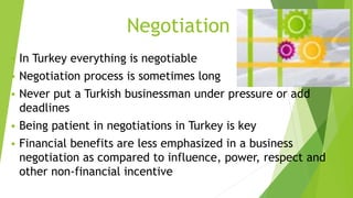 BusinessEtiquette in Turkey | PPTX