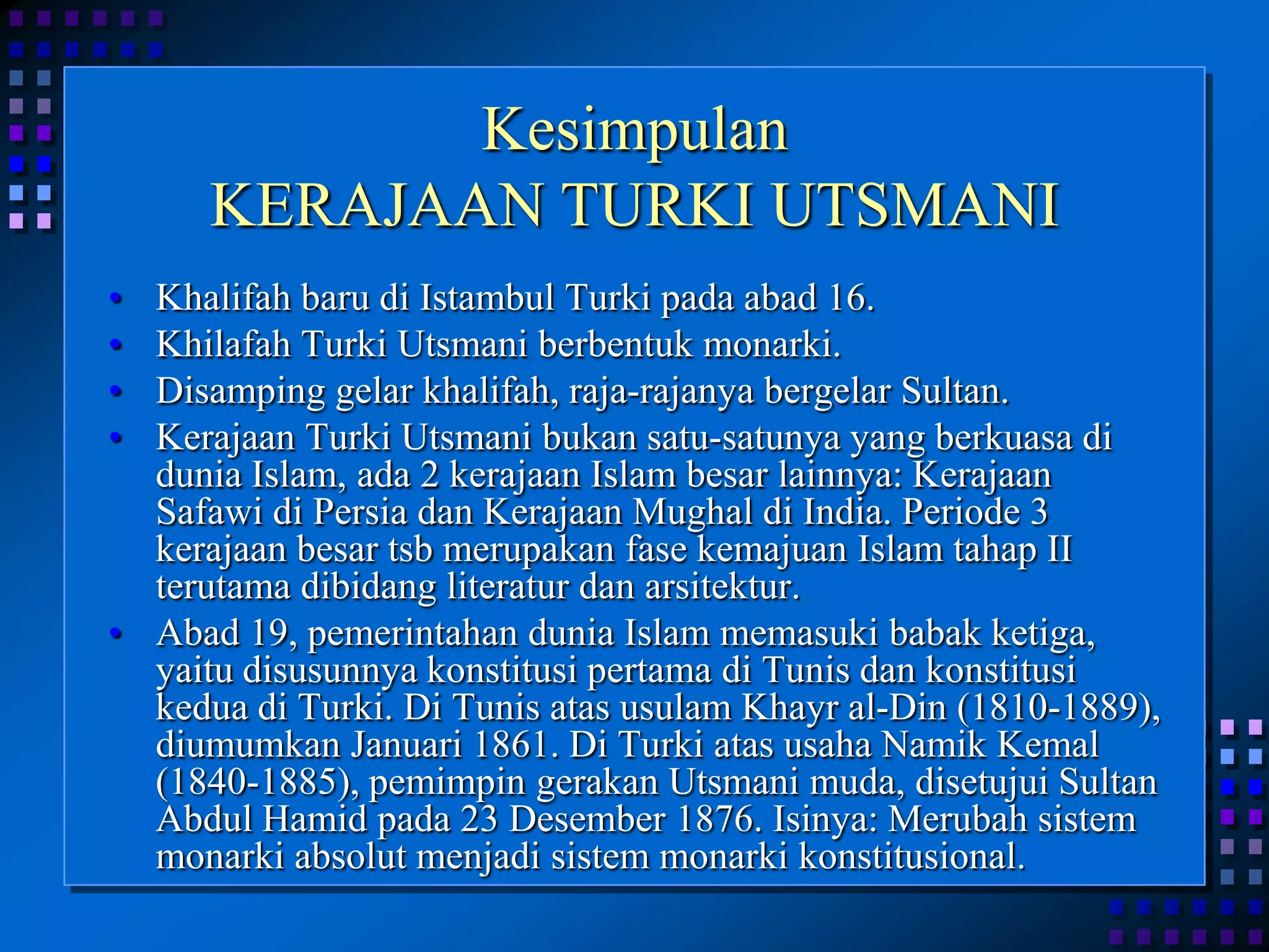 Turki utsmani | PPSX