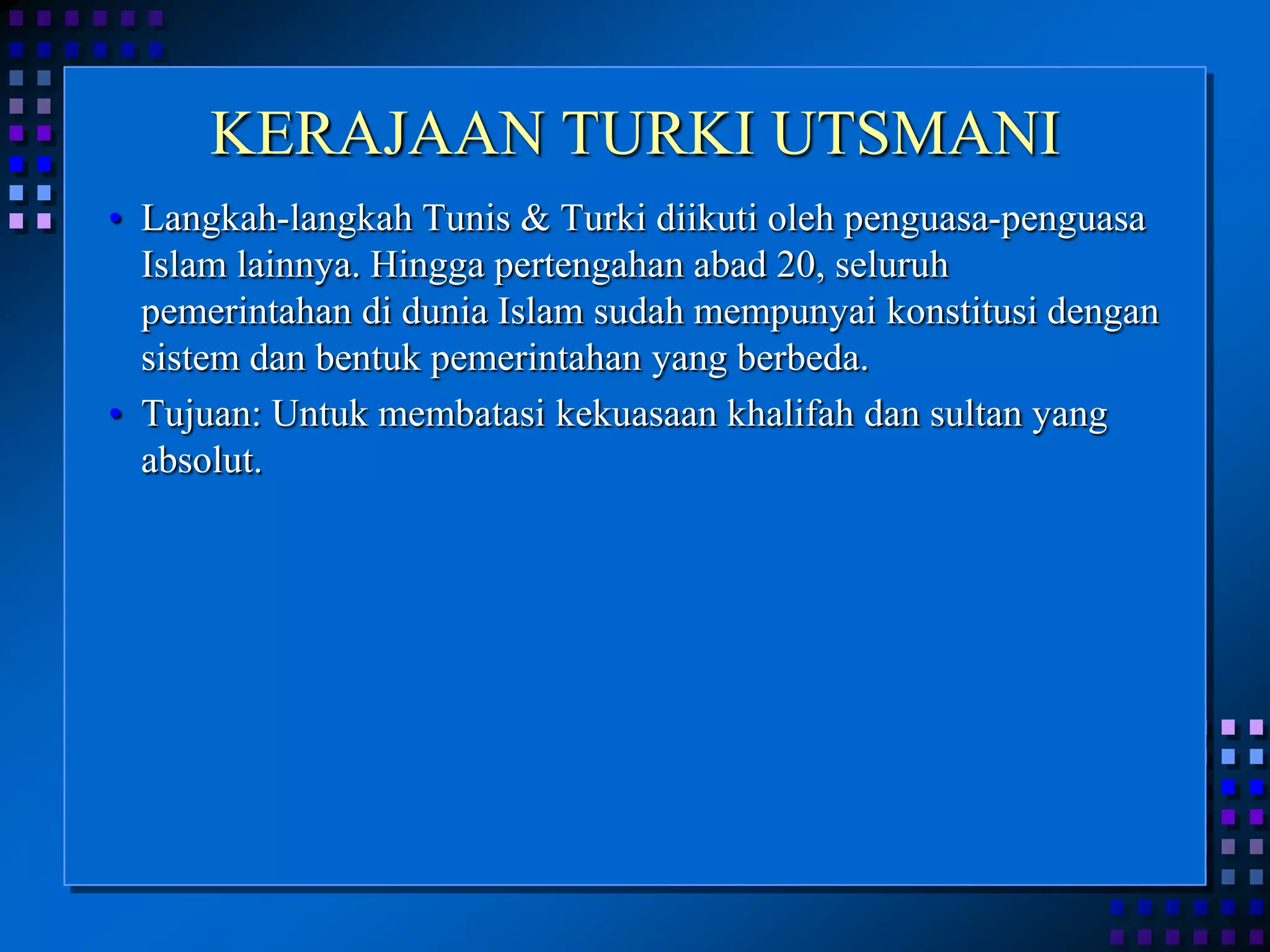 Turki utsmani | PPSX