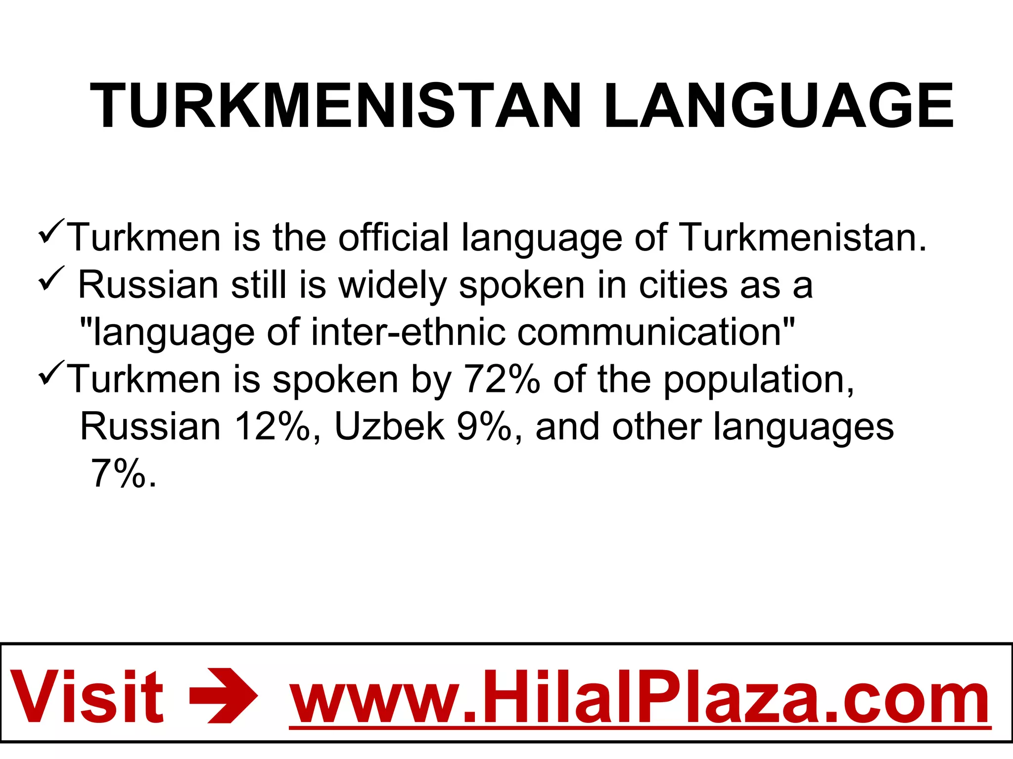 Turkmenistan | PPT