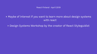 Turku loves-storybook-styleguidist-styled-components | PDF