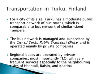 Turku, finland (EU best practices) | PPT