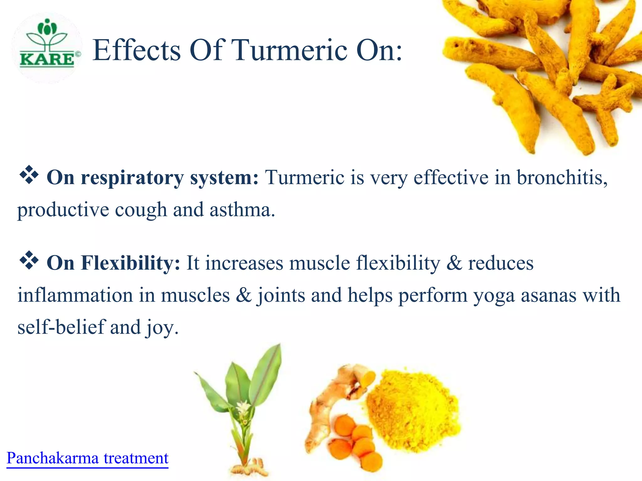 Turmeric - The Golden Ayurvedic Herb | PPTX