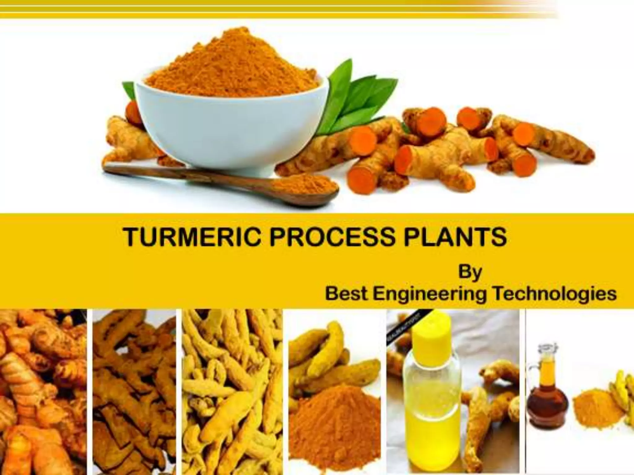 TURMERIC PROCESSING | PPTX