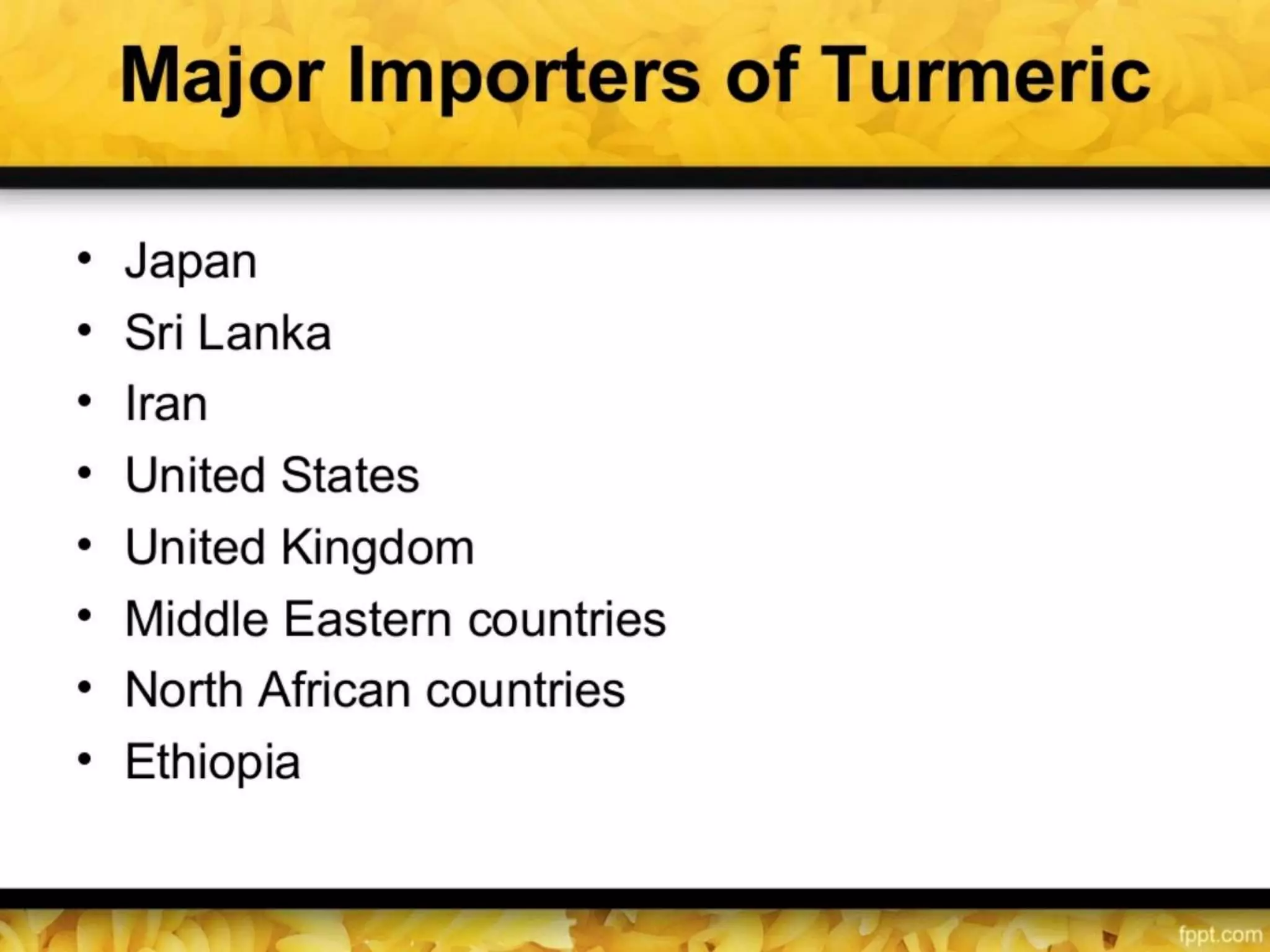 Turmeric Processing | PPTX