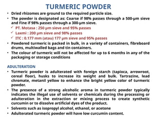 TURMERIC PROCESSING AND ANALYSIS IN INDIA.pptx
