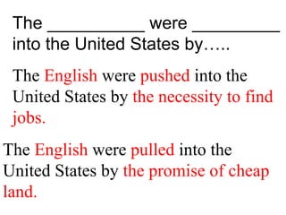 Turn Of The Century Immigration | PPT