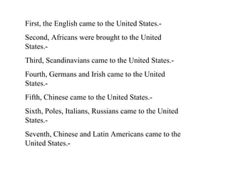 Turn Of The Century Immigration | PPT