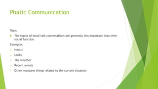 Turn-Taking & Phatic Communication.pptx ELC | PPTX