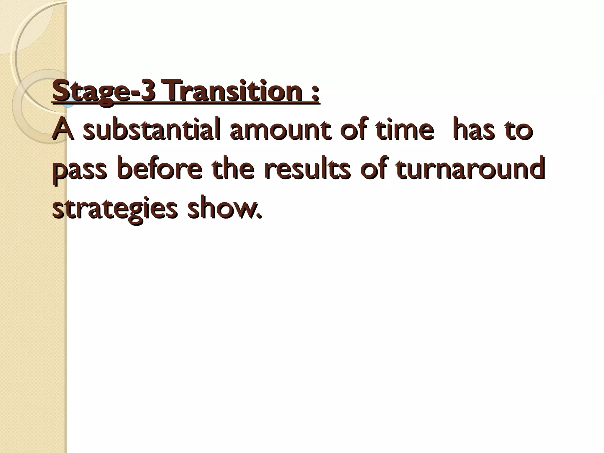Turnaround management | PPT