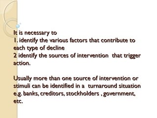 Turnaround management | PPT