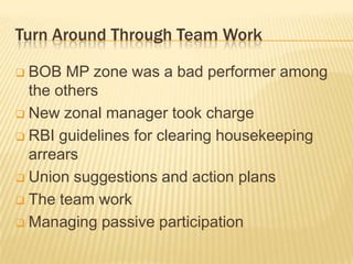 Turnaround through teamwork | PPT