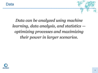 Turn Data to Gold using Data Science and IoT | PPT