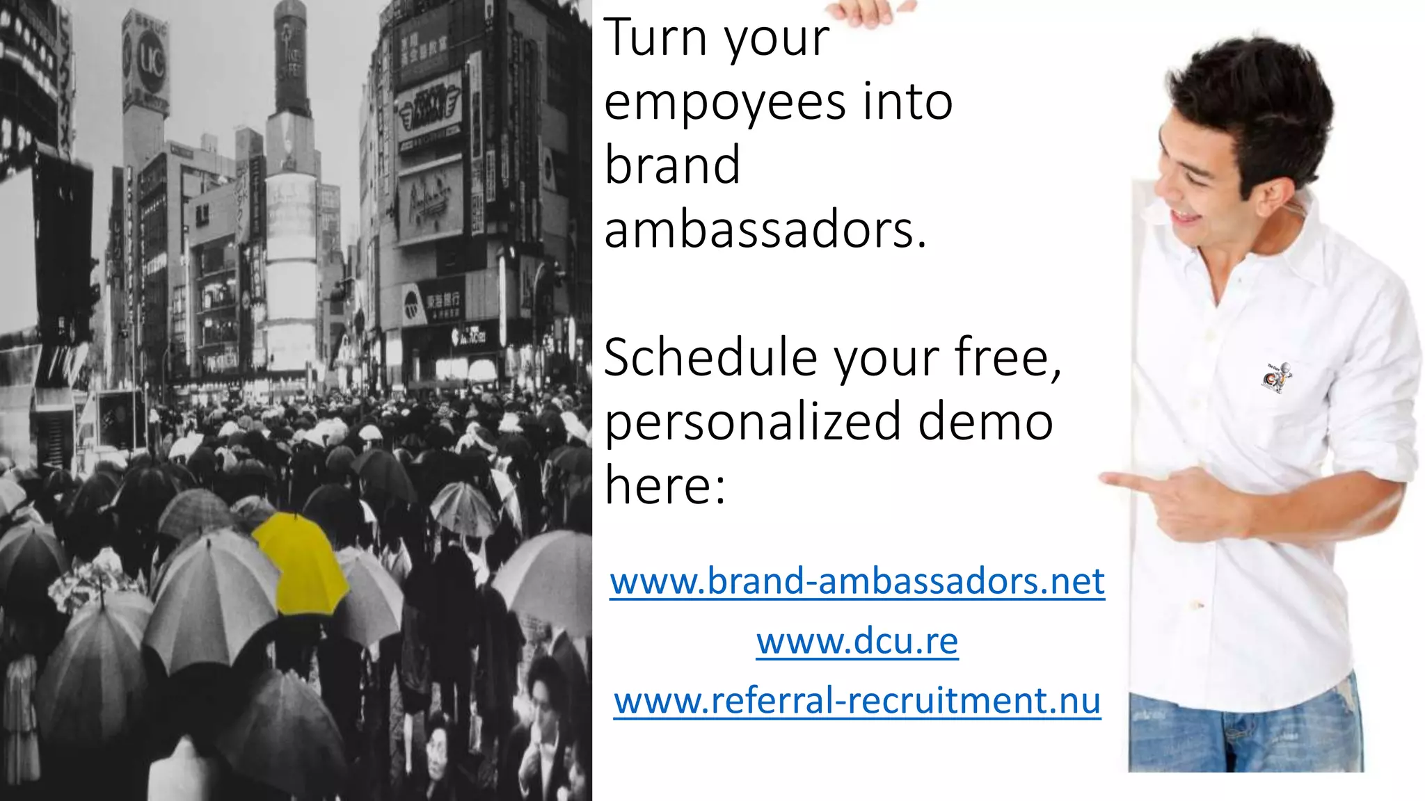 Turn employees into brand ambassadors | PPTX