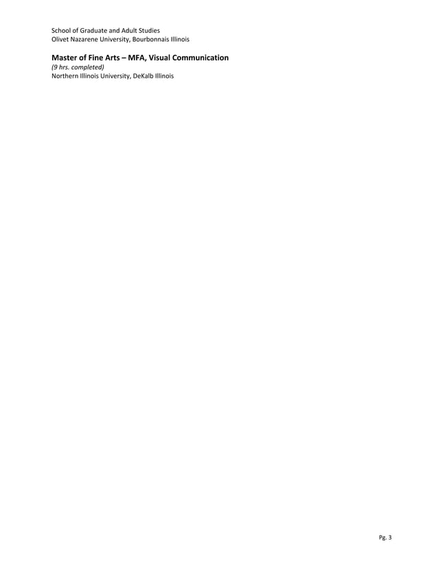 Sally Turner Resume | DOC