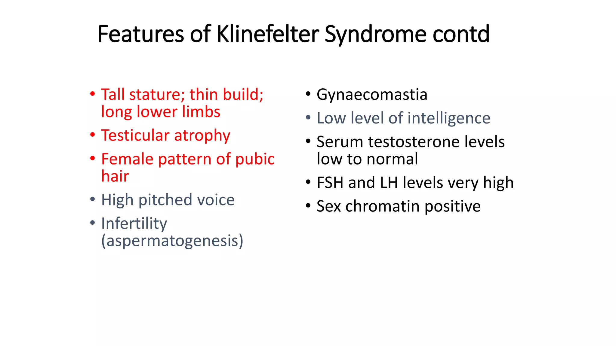 TURNERS & KLIENFELTERS SYNDROME.pptx