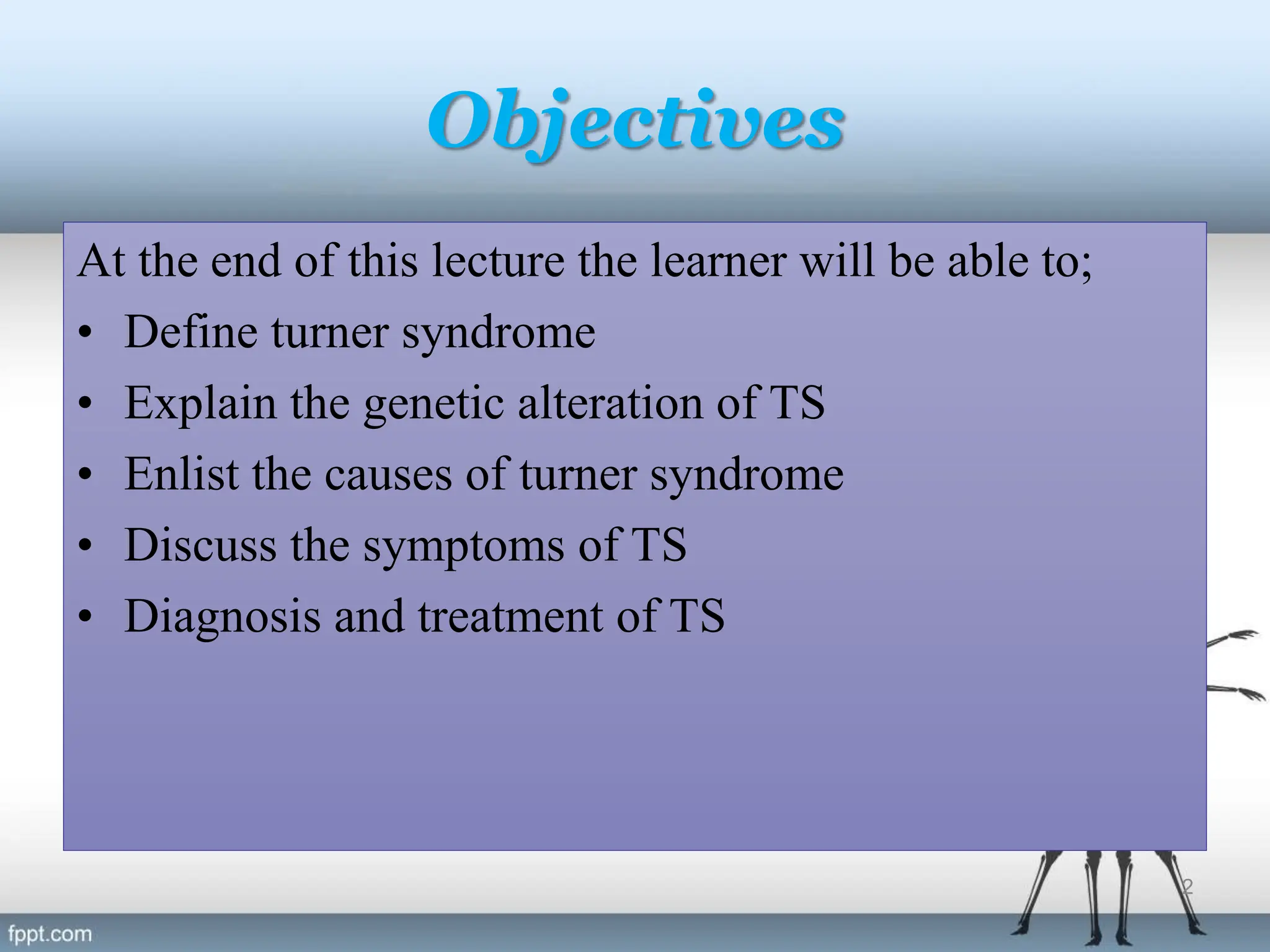 TURNER SYNDROM and causes any type sign symptoms | PPT