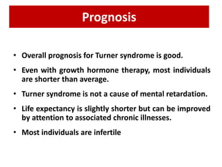 Turner syndrome | PPT