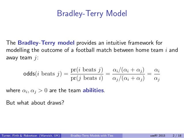 Generalized Bradley-Terry Modelling of Football Results