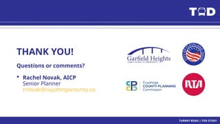 Turney Road Transit-Oriented Development Study Community Survey Results ...