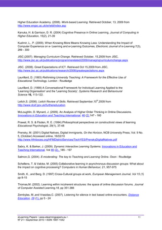 Turning up critical thinking in discussion boards | PDF