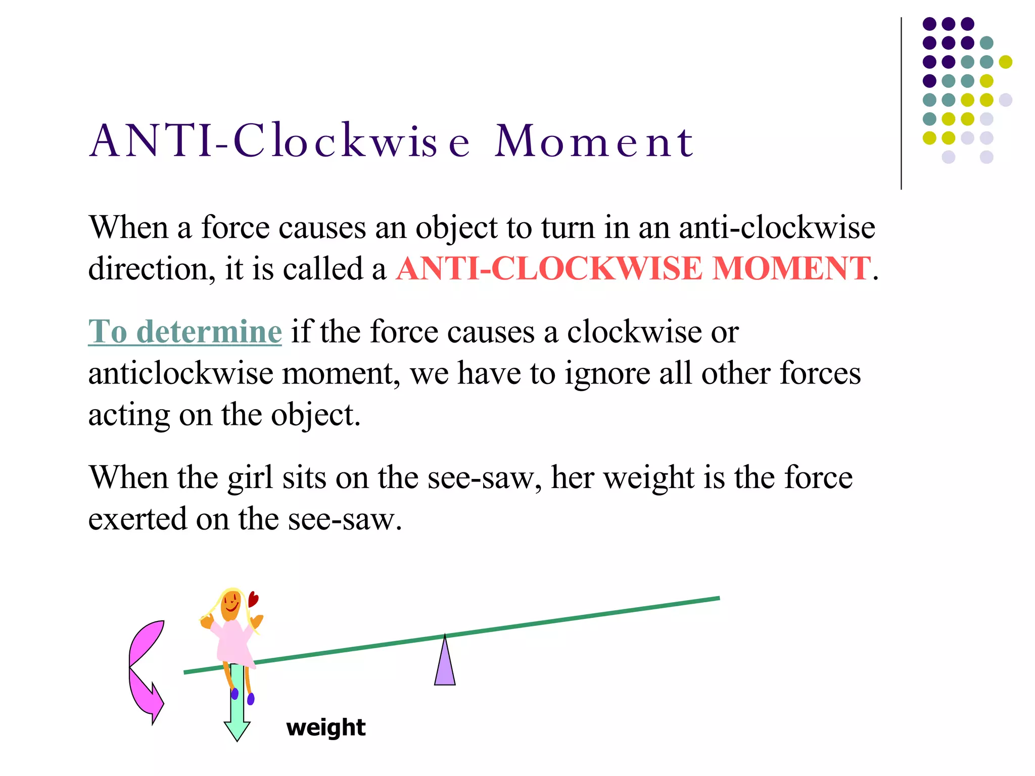 Turning Effect of Forces | PPT