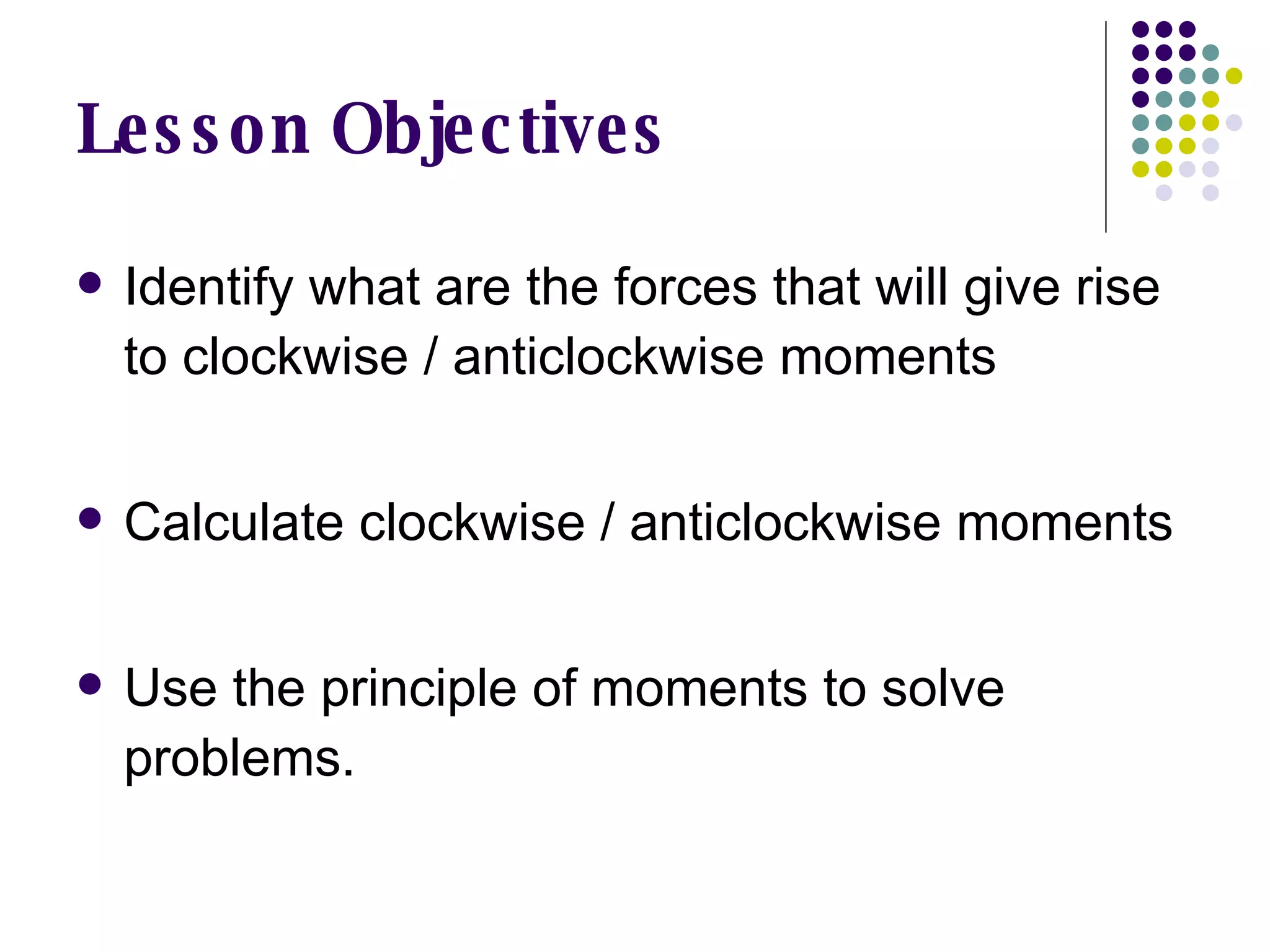 Turning Effect of Forces | PPT
