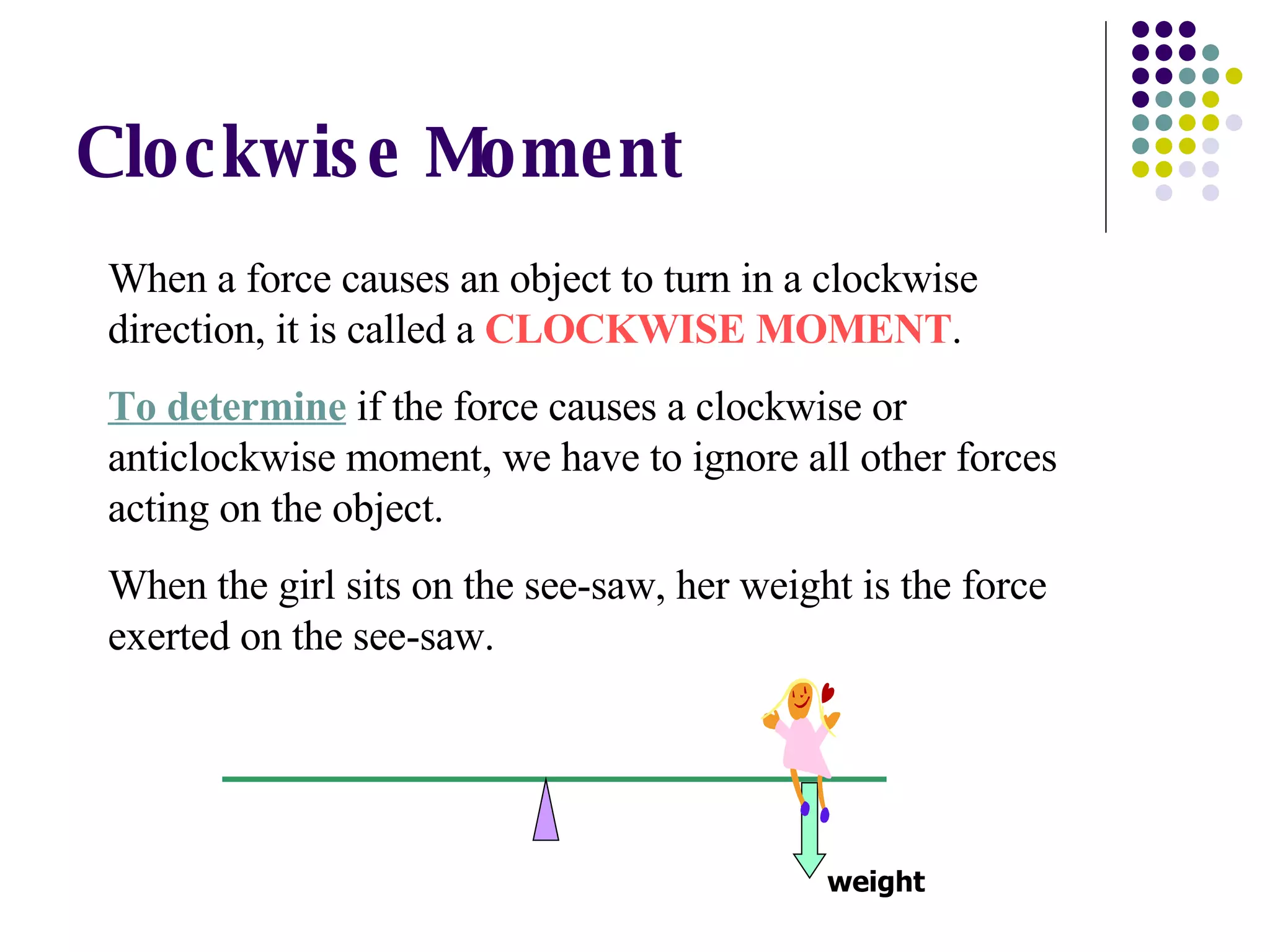 Turning Effect of Forces | PPT