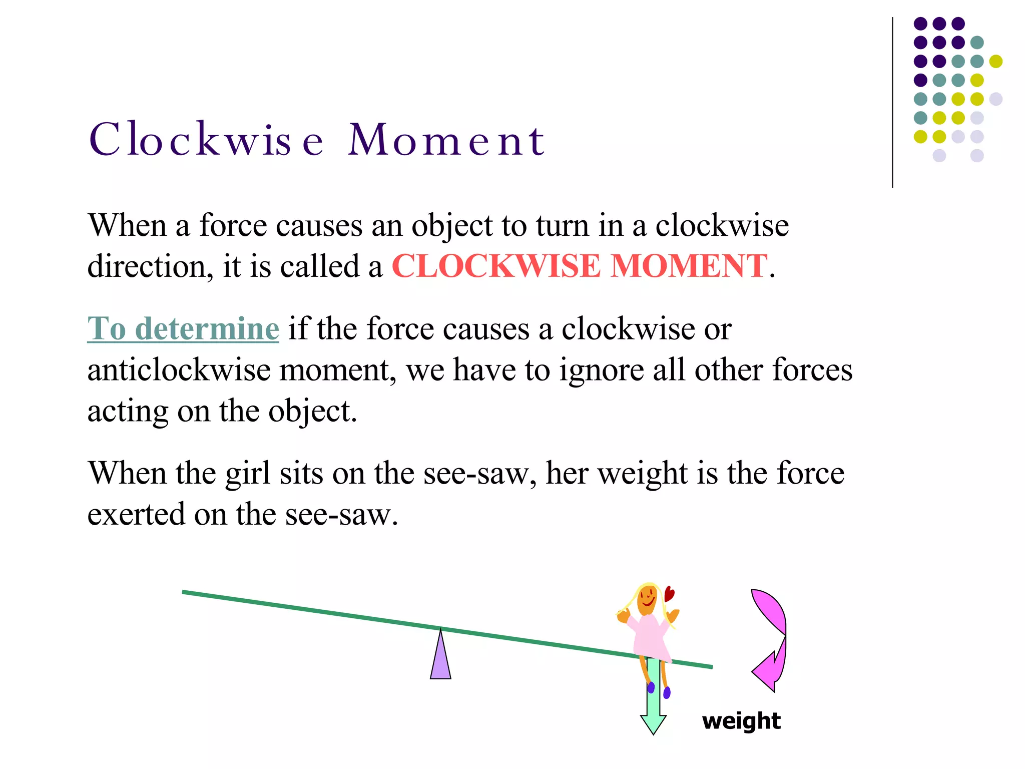 Turning Effect of Forces | PPT